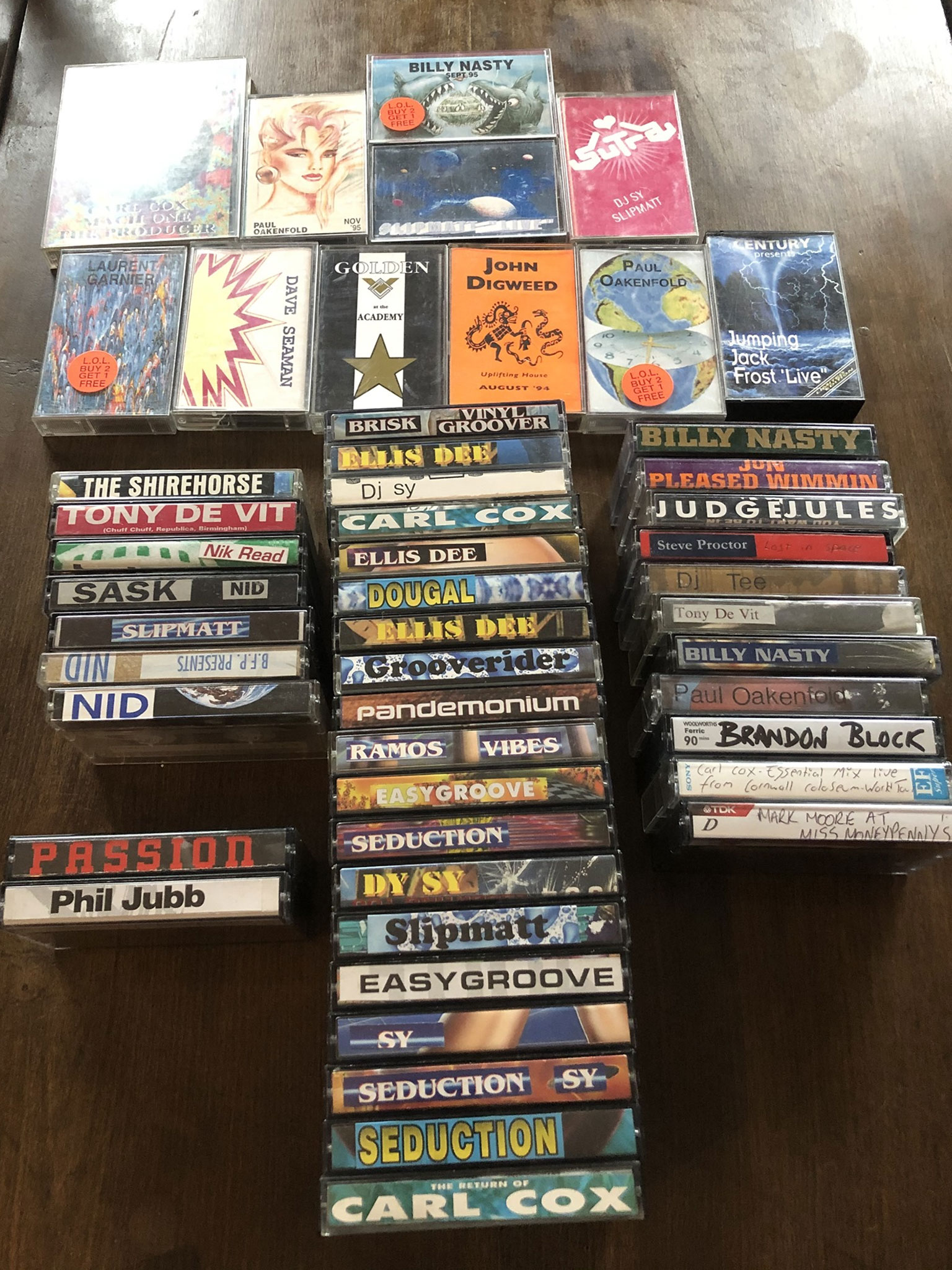 A bunch a mix tapes incoming... | Old Skool Anthems